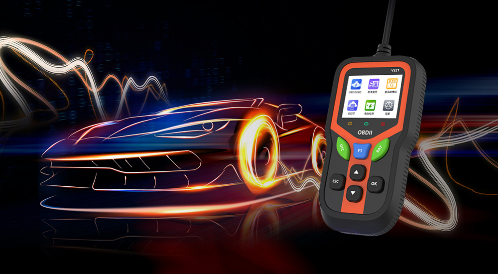超越科技OBD汽车故障检测仪V321震撼上市，引领智能诊断新潮流